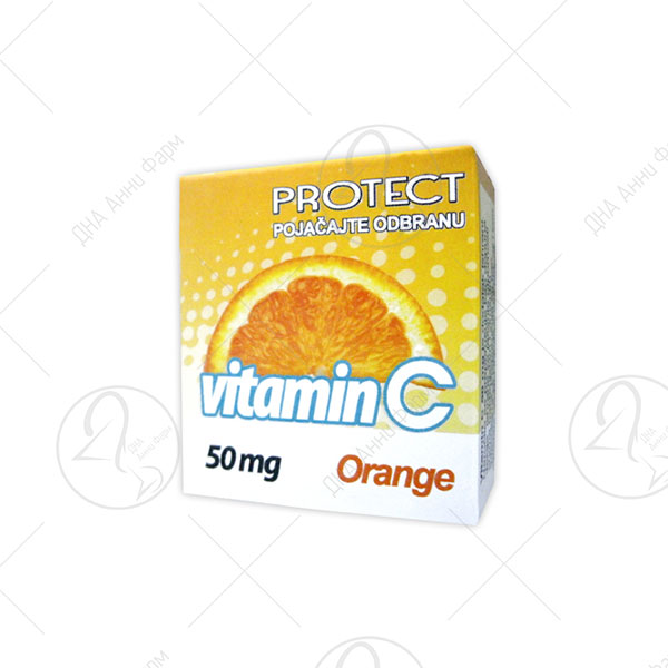 PROTECT VITAMIN C 50 MG - Аптека ДНА Анни Фарм