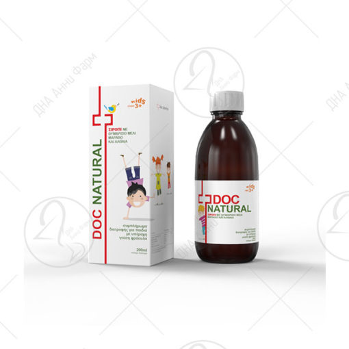 Doc Natural Syrup Kids – 200 ml - Аптека ДНА Анни Фарм