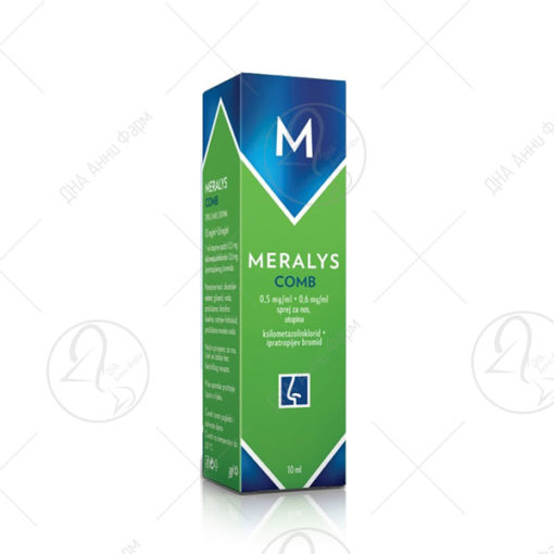 MERALYS COMB/10ml спреј за нос - Аптека ДНА Анни Фарм