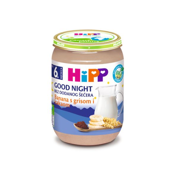 HIPP Какао и банана 190gr - Аптека ДНА Анни Фарм