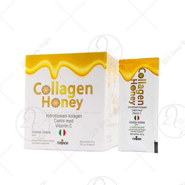 COLLAGEN HONEY - цена на кесичка - Аптека ДНА Анни Фарм